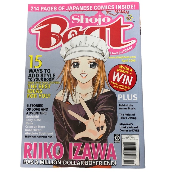 Viz Media | Other | Shojo Beat Magazine April 206 Volume 2 Issue 4 ...